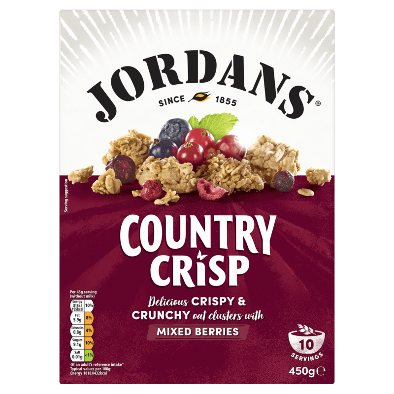 Country Crisp Strawberries - Jordans Cereal